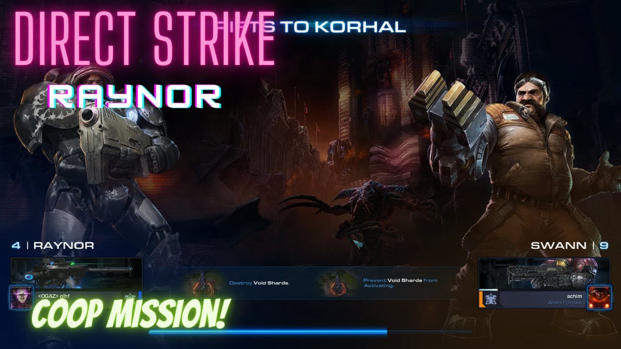 Starcraft 2: Coop Mission! - YouTube