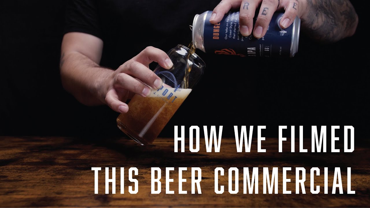 How We Filmed This Beer Commercial | Behind The Scenes - YouTube