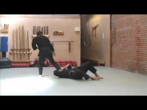 Rick Jeffcoat's - American Kenpo Karate - Techniques Back Breaker - YouTube