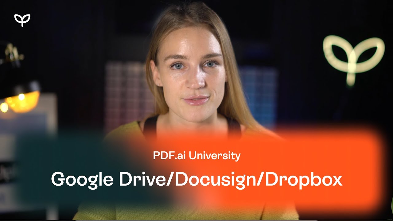 Google Drive/Docusign/Dropbox integration - YouTube