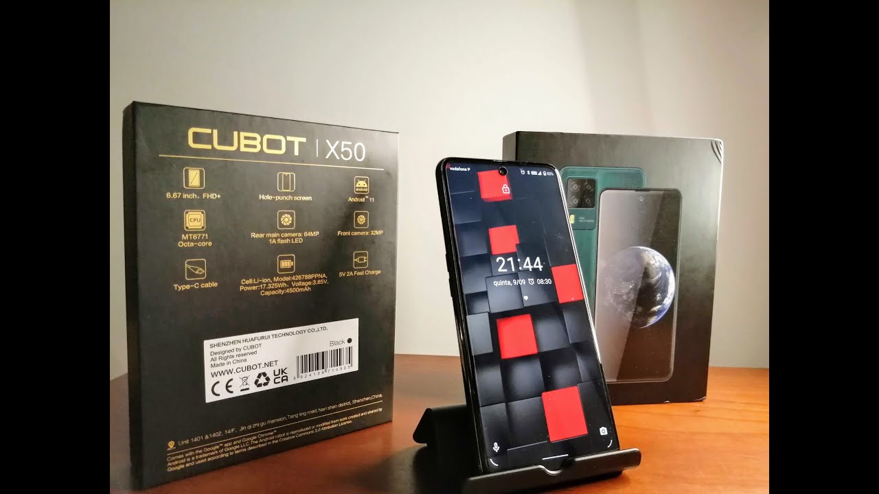 Cubot X50 Review/Análise - YouTube