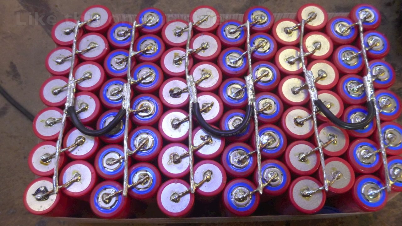 Mega High Voltage "Tesla" style battery build for Gemini V-2! - YouTube