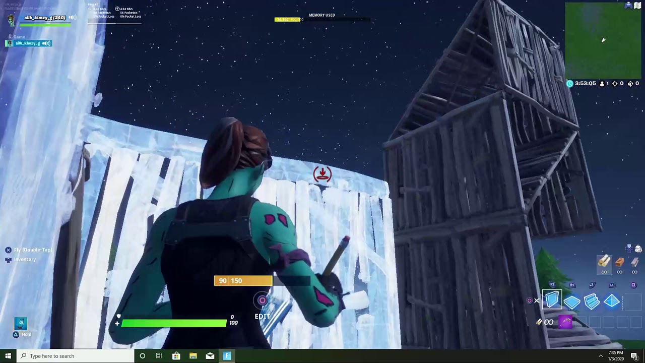 Tutorial on how to build 90s in FORTNITE with 360 controller - YouTube