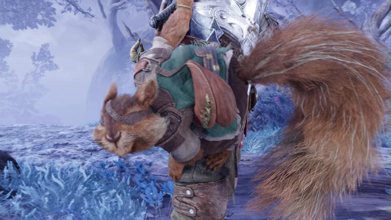 The Squirrel l God Of War Ragnarok l PS5 - YouTube