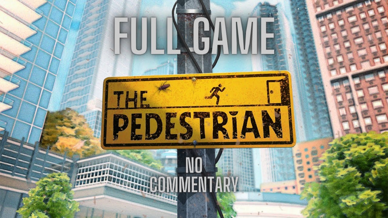 The Pedestrian | Full Game | Walkthrough | No Commentary - YouTube