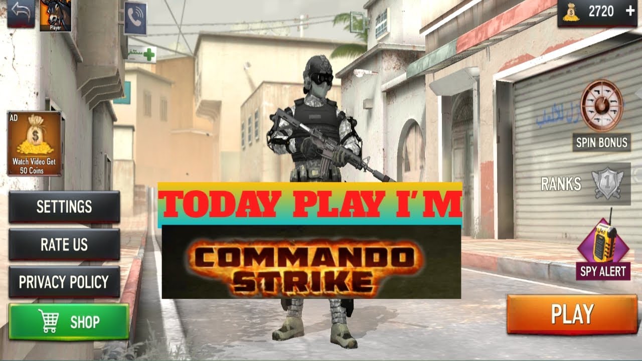 Commando Strike game 42 kill | offline game | new game hindi - YouTube