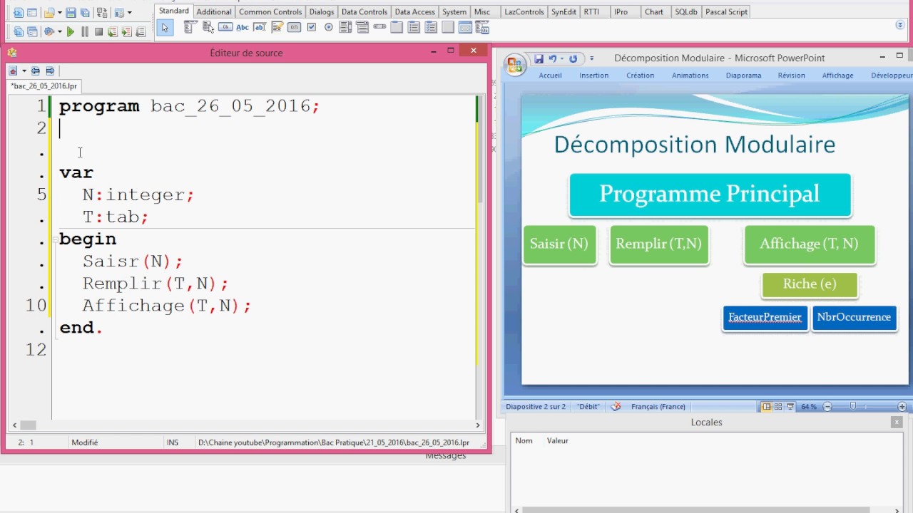 Le programme Principal - YouTube