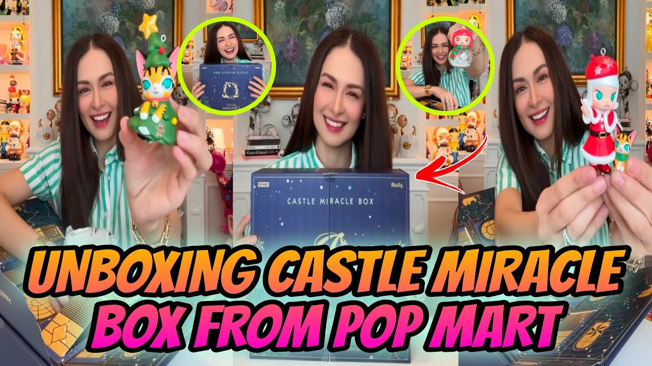 UNBOXING CASTLE MIRACLE BOX FROM POP MART | marian rivera - YouTube