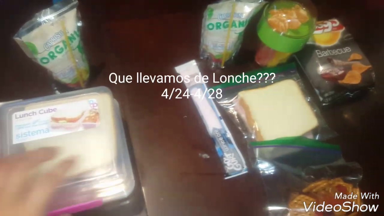 Que llevamos de lonche??? 5 dias de ideas Para Los lonches de Los niños ...