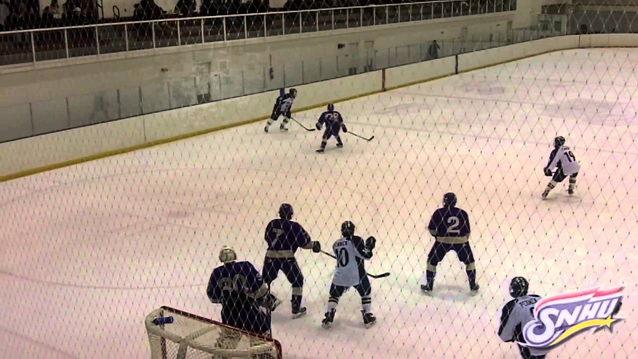 SNHU Ice Hockey Highlights vs. Saint Michael's 1/10/2012 - YouTube