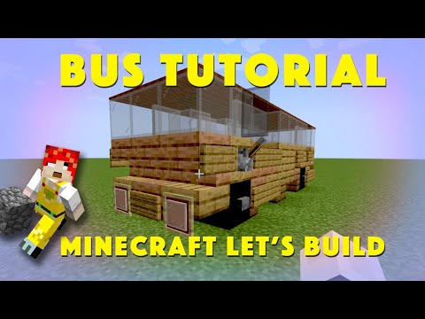 Minecraft City Bus Tutorial - YouTube