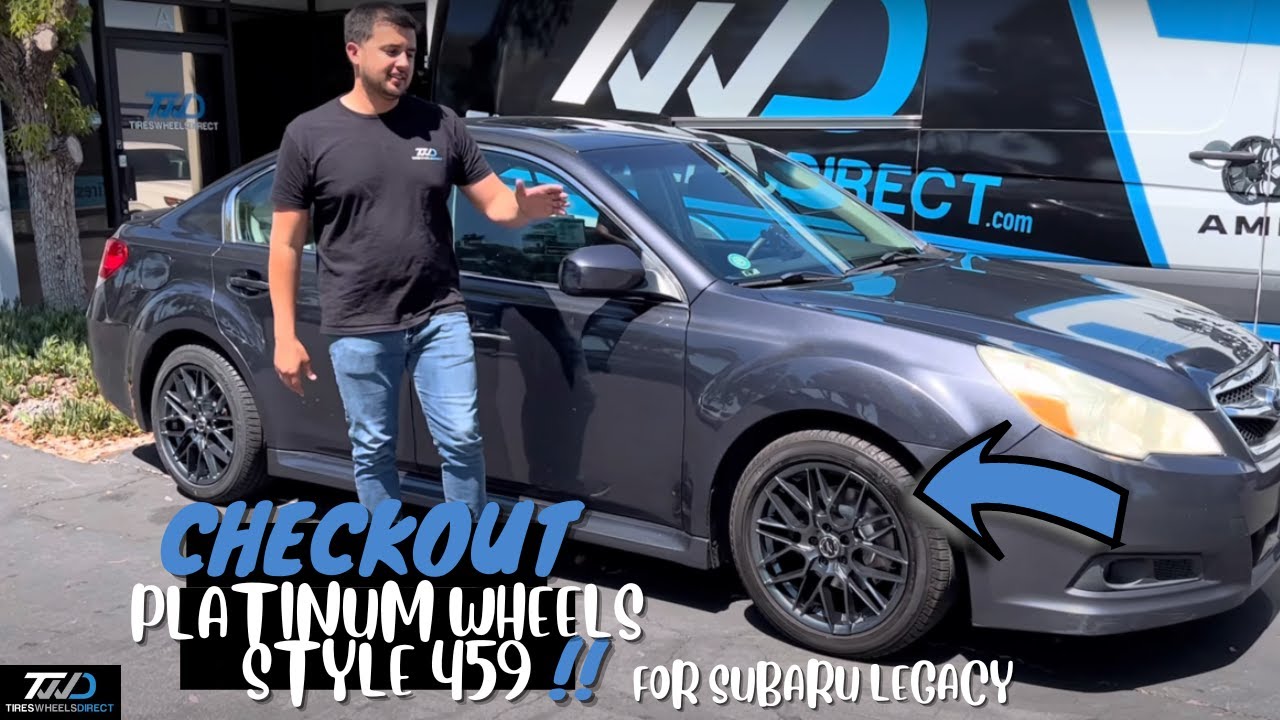 Platinum Wheels Style 459 Retribution for your Subaru Legacy! - YouTube