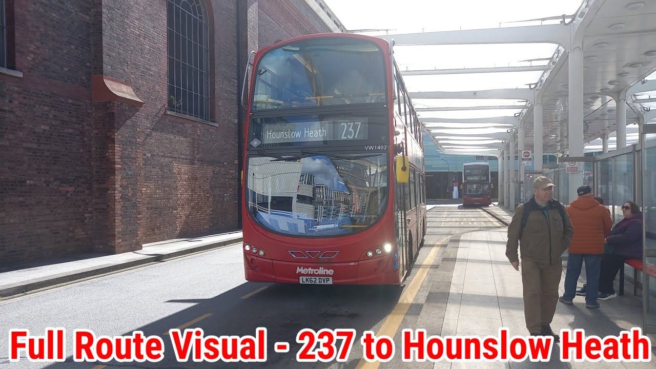 Full Route Visual | London Bus Route 237 - White City Bus Stn to ...