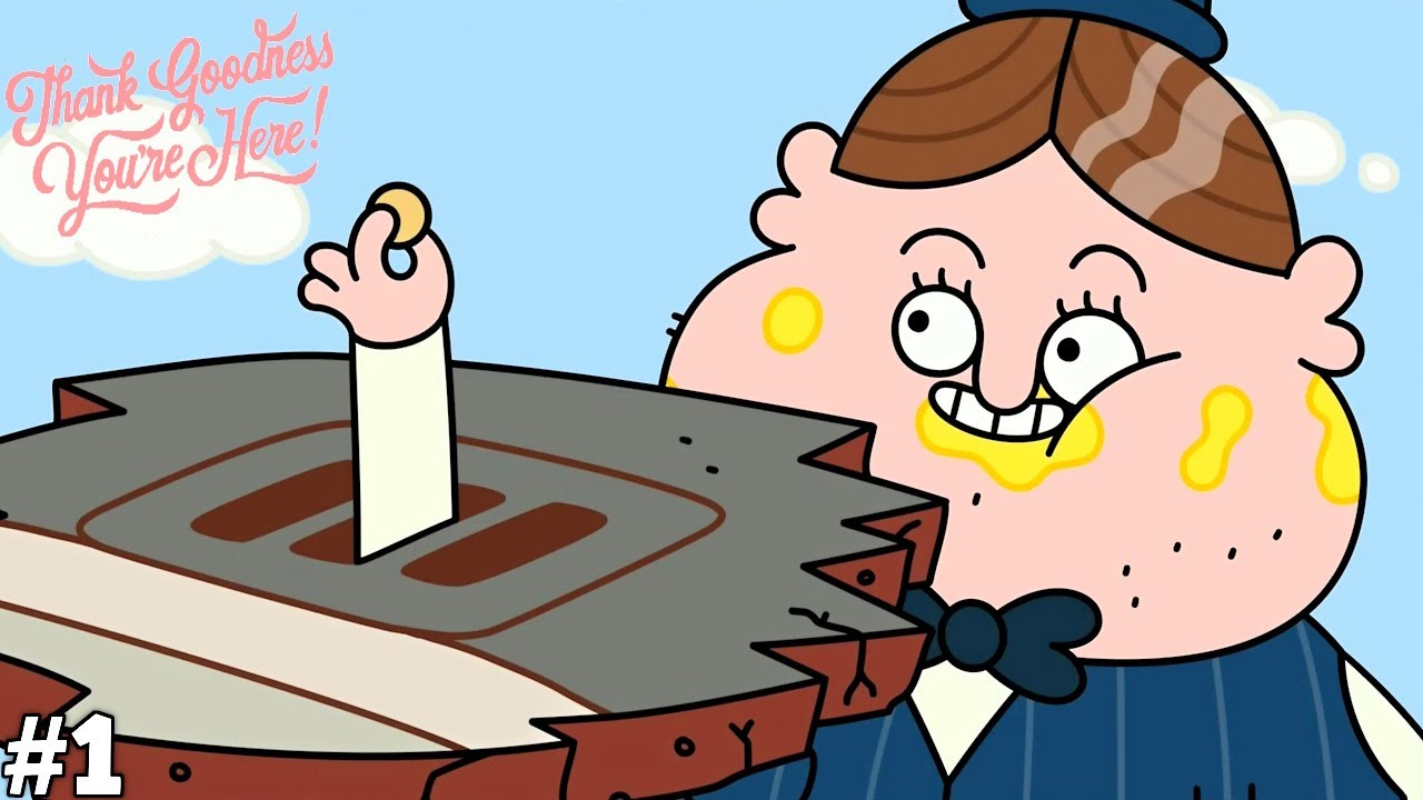 Thank Goodness You're Here Gameplay Walkthrough (PS5) Part 1 - Buttery Goodness & The Local ...