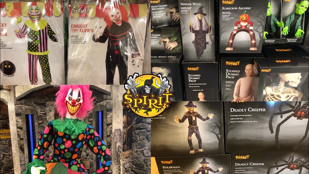 Spirit Halloween 2022 + strawman & Mr. Punchy (fully stocked) crouchy ...