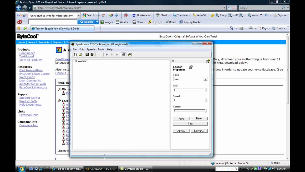 How to Get Microsoft Sam and Microsoft Mike on your Windows Vista - YouTube