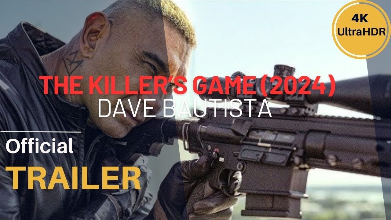 The Killers Game 2024 Official Trailer Dave Bautista Sofia