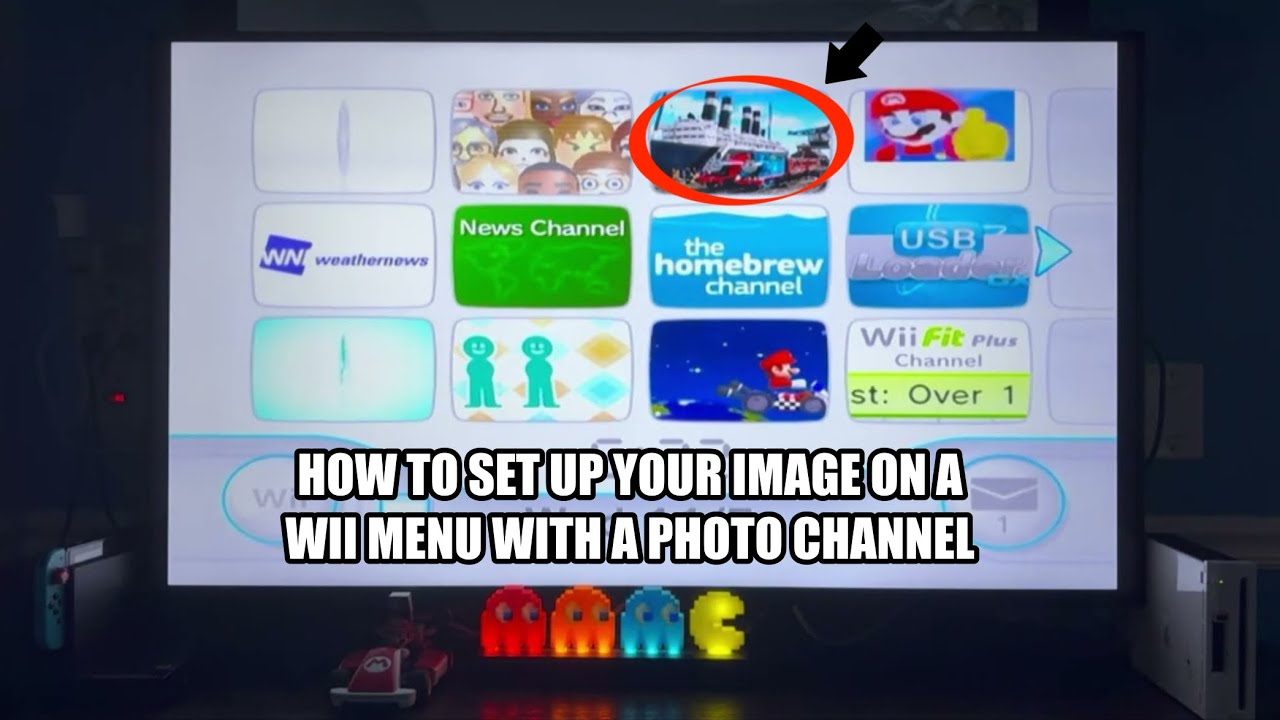 HOW TO SET UP YOUR IMAGE ON YOUR WII MENU WITH A PHOTO CHANNEL - YouTube