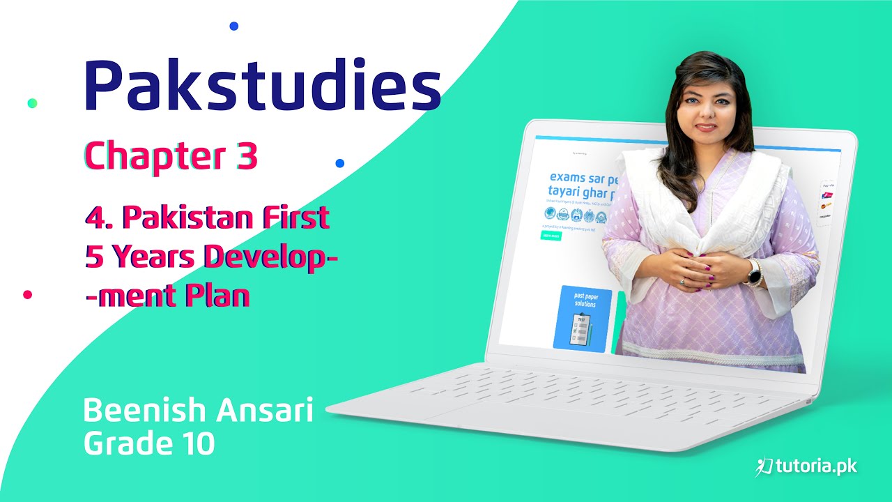Pak Studies Class 10 | Chapter 3 | Topic 4 | Pakistan First 5 years ...