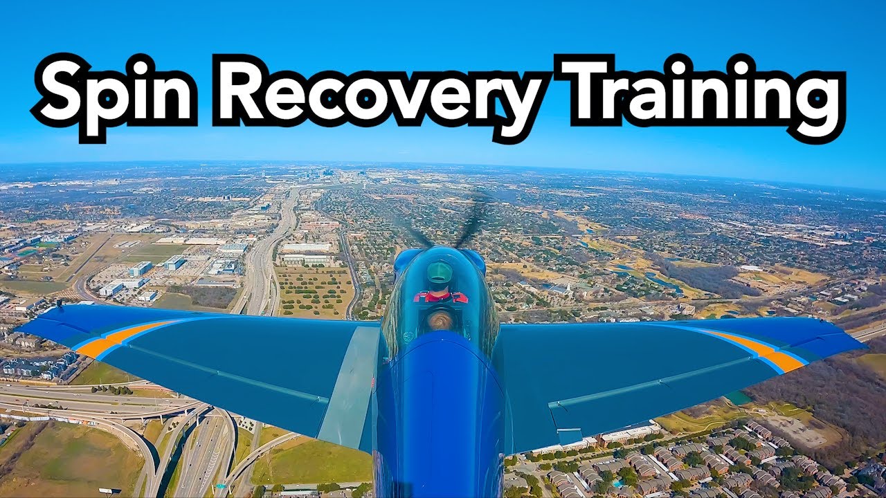 What Spin Recovery Training Is Like: Full Lesson - YouTube