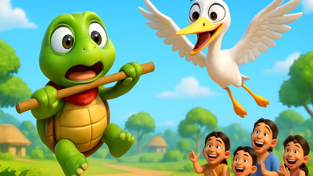 Kamal ও Baku র মজার উড়ে যাওয়ার গল্প | 3D Animation for Kids #shorts # ...