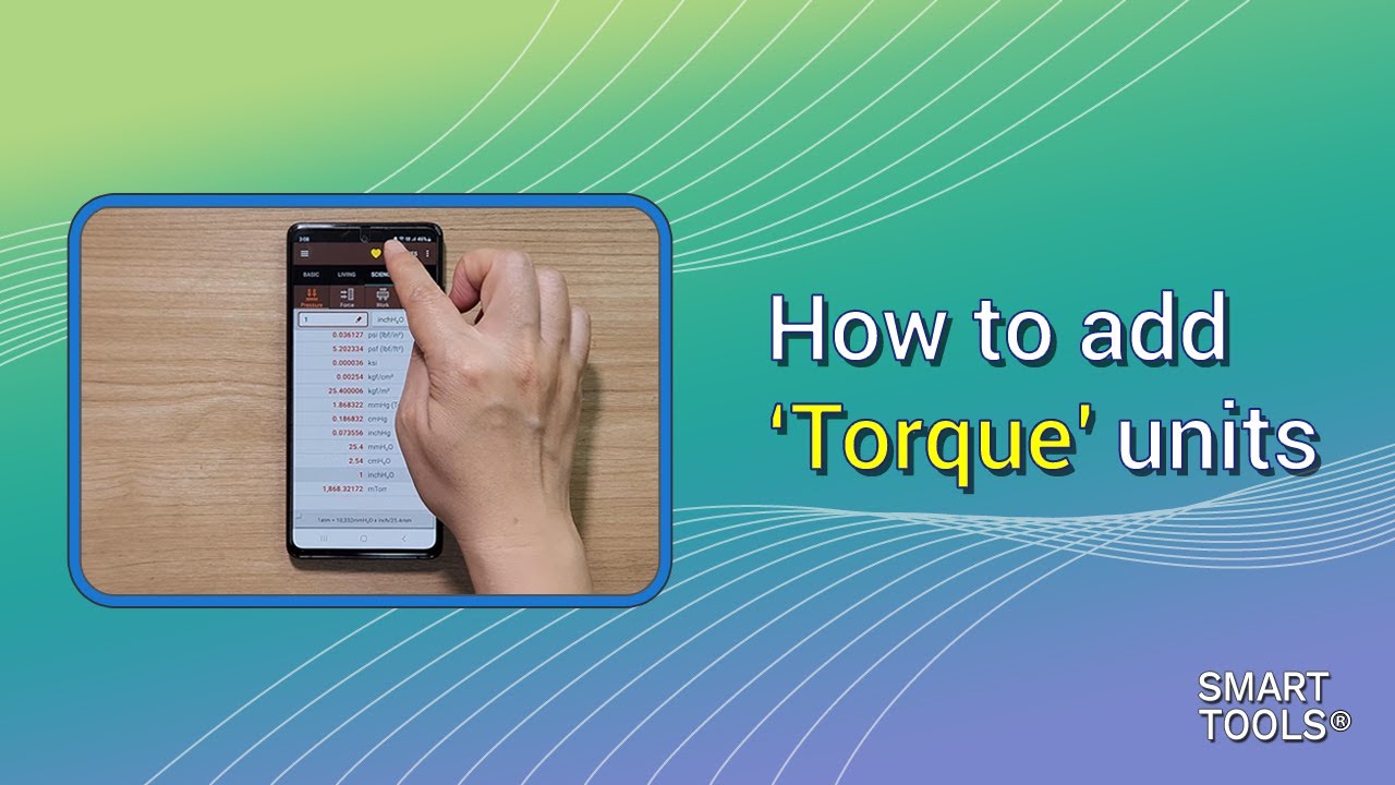 How to add Torque units? (Unit Converter) - YouTube