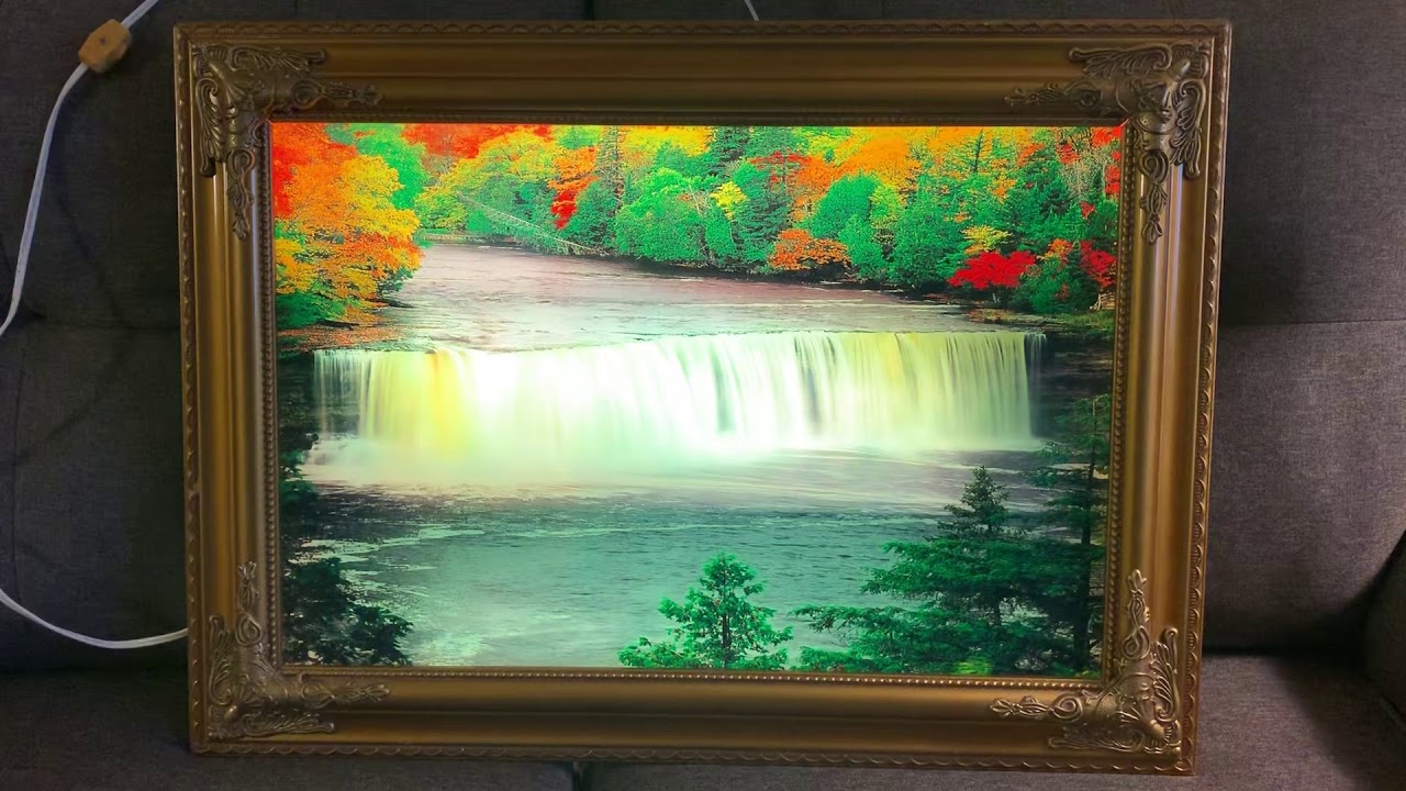 Motion waterfall picture - YouTube