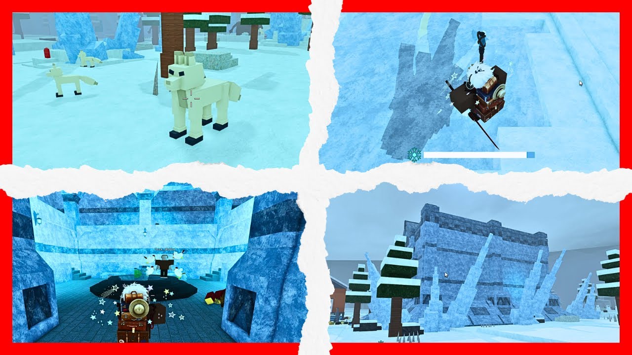 [ ️SNOW BIOME] 99 Nights in the Forest 🔦NEW SNOW MAP & ENEMIES ...