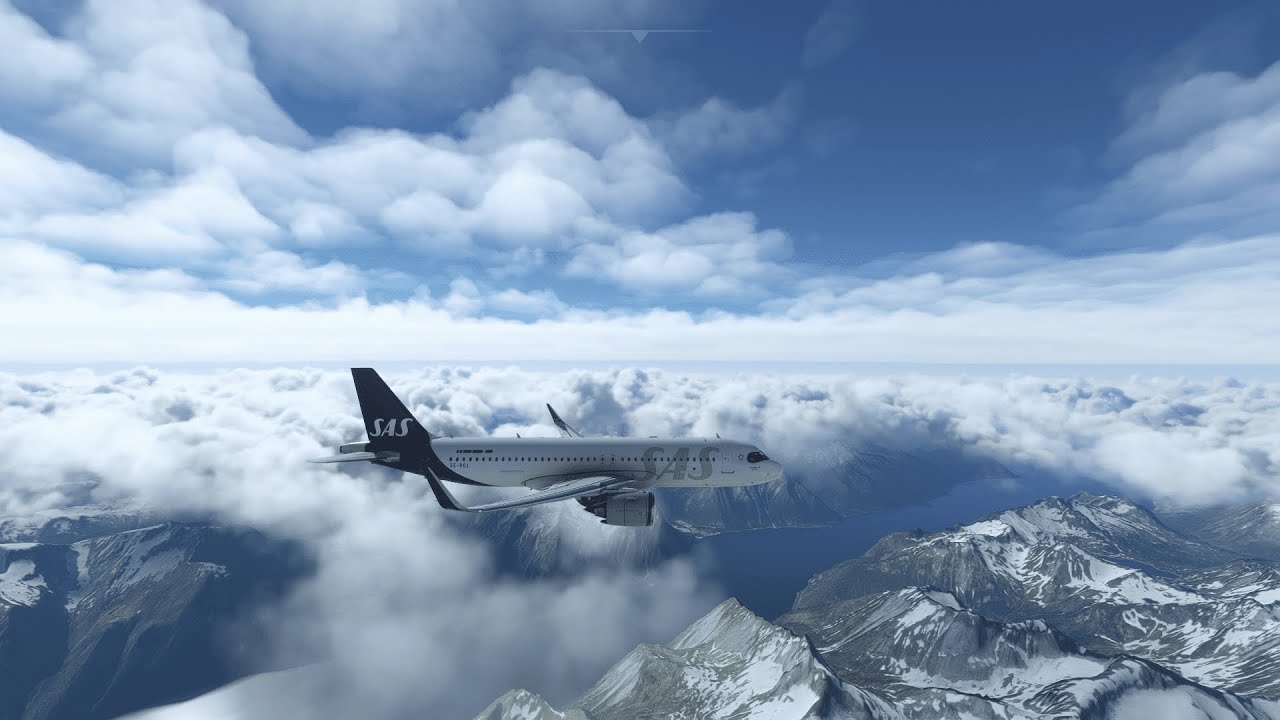 Stuning Approach in Ålesund|MFS2020|ULTRA REALISM|HIGH GRAPHICS|A32NX ...