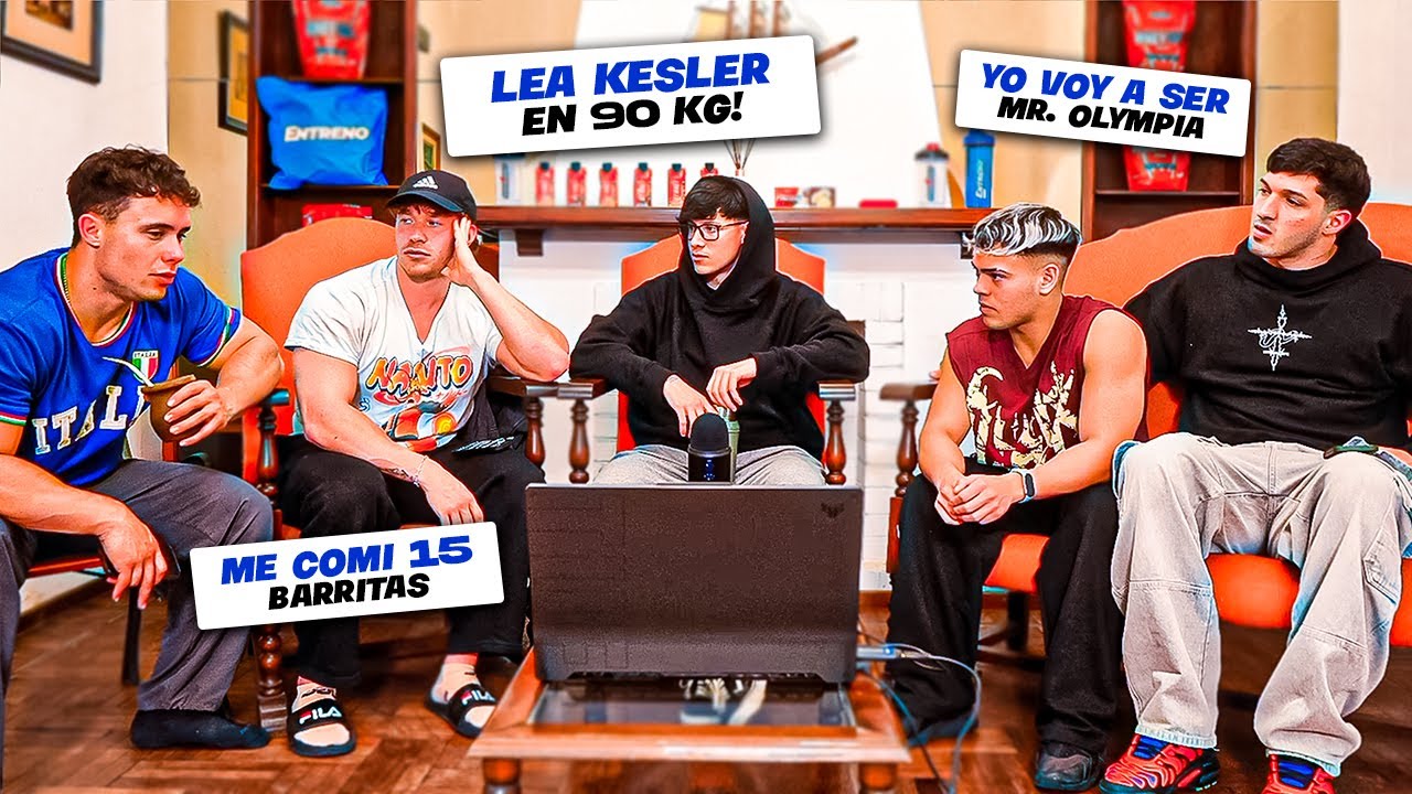 EL LIVING del OPEN *Gena, Lea, Agusquiro, Lauty Vallina, Santi Pardo ...