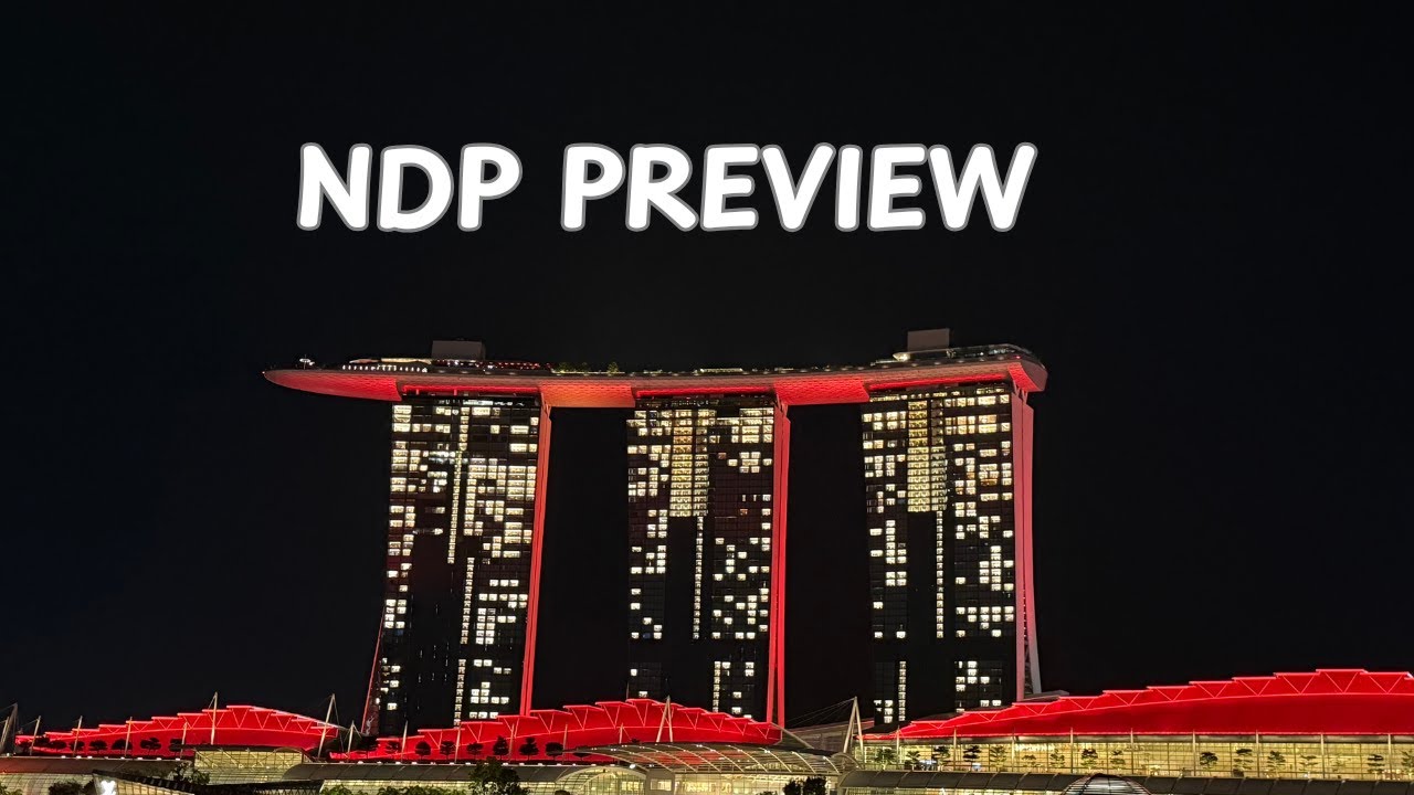 NDP 2025 Preview 1 Fireworks & Flag Flypast | National Day Singapore ...