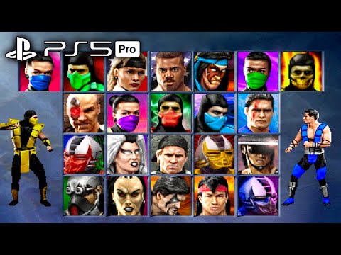 Ultimate Mortal Kombat 3 Gameplay All Characters (Legacy Kollection)