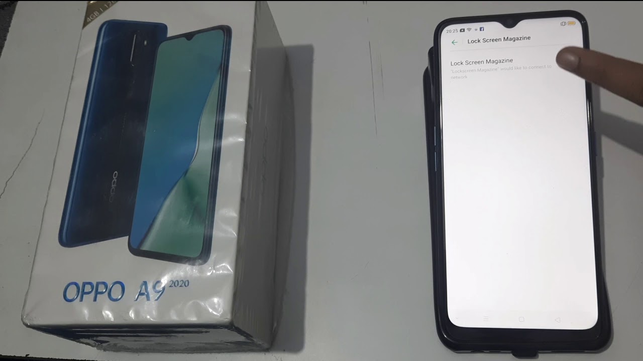 How to change automatic lock screen wallpaper in Oppo A9 ,2020 auto ...