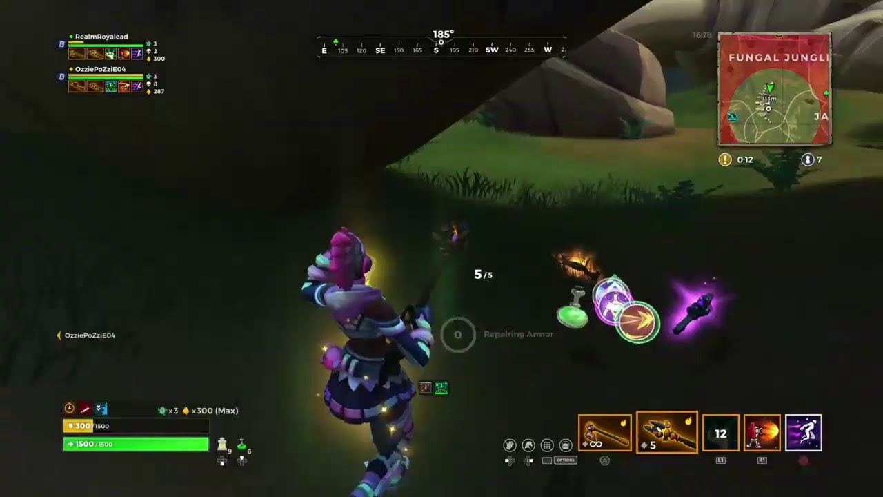Playing REALM ROYALE Solo win - YouTube