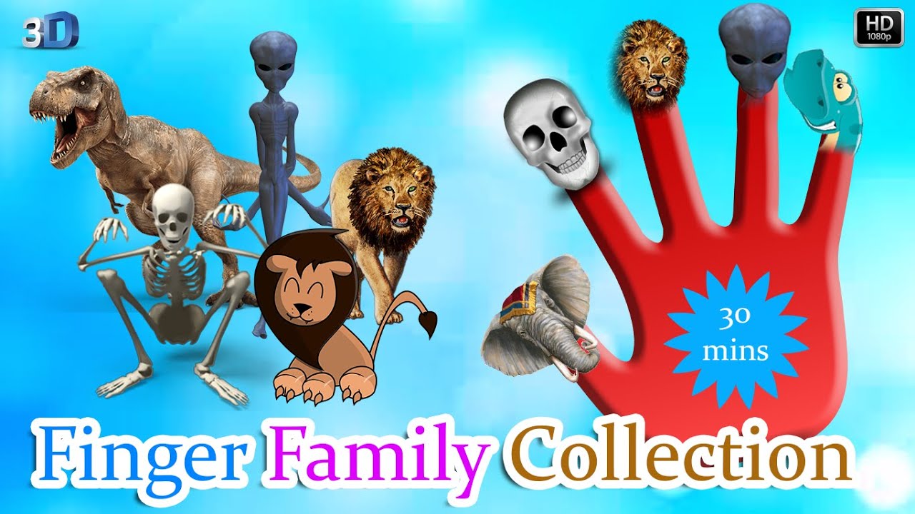 Finger Family Latest Collection - 15 Finger Family Nursery Rhymes ...