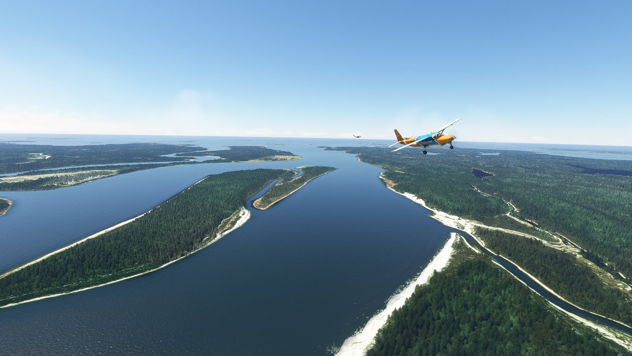 Von Tasiujaq nach Eastmain River (Kanada) | MSFS 2020 | World-Tour ...