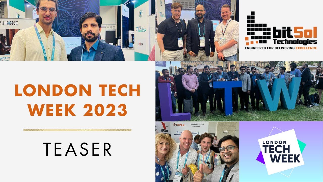 London Tech Week 2023 | Teaser | Bitsol Technologies - YouTube