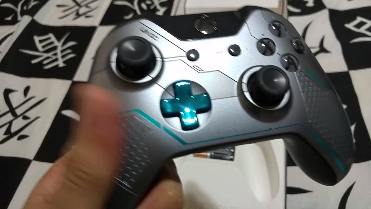 Unboxing Xbox one Controller Halo 5 - Spartan Locke - YouTube