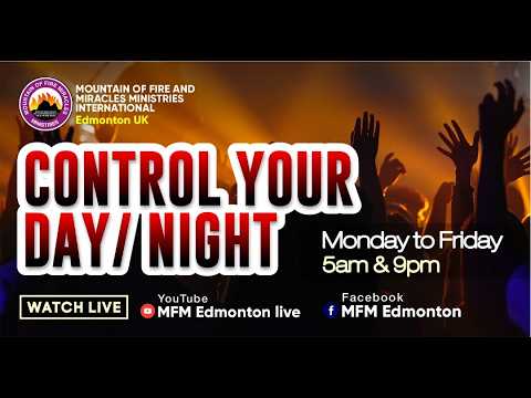 Control Your Night Monday 21st September 2026 @ 9pm UK