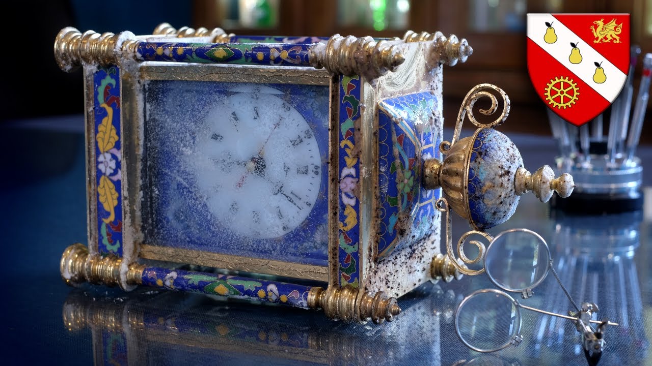 Restoration of an Old Chinese Clock - YouTube