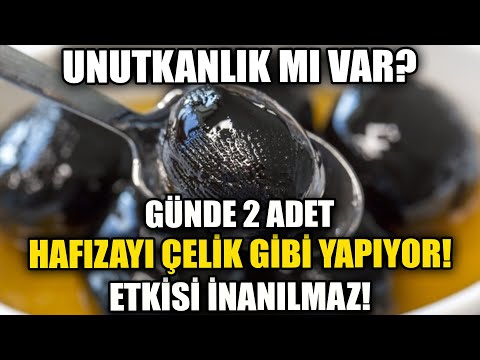 Unutkanlığın İlacı Bu Besinde! Günde 2 Adet Hafızayı Çelik Gibi Yapıyor!