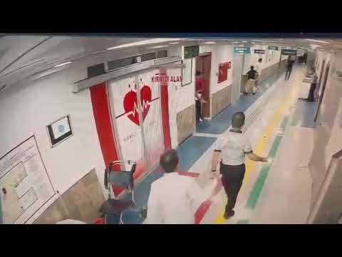 Balıklıgöl Devlet Hastanesi Doktor Ve Güvenlikçi Bıçaklama Görüntüleri 