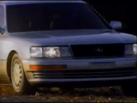 1991 Lexus LS400 commercials - YouTube