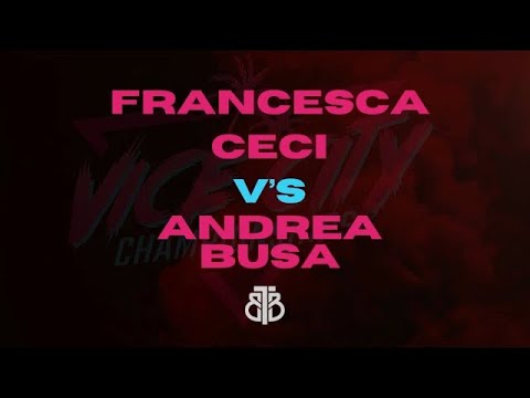 Francesca Ceci V's Andrea Busa - Vice City 2024 - YouTube