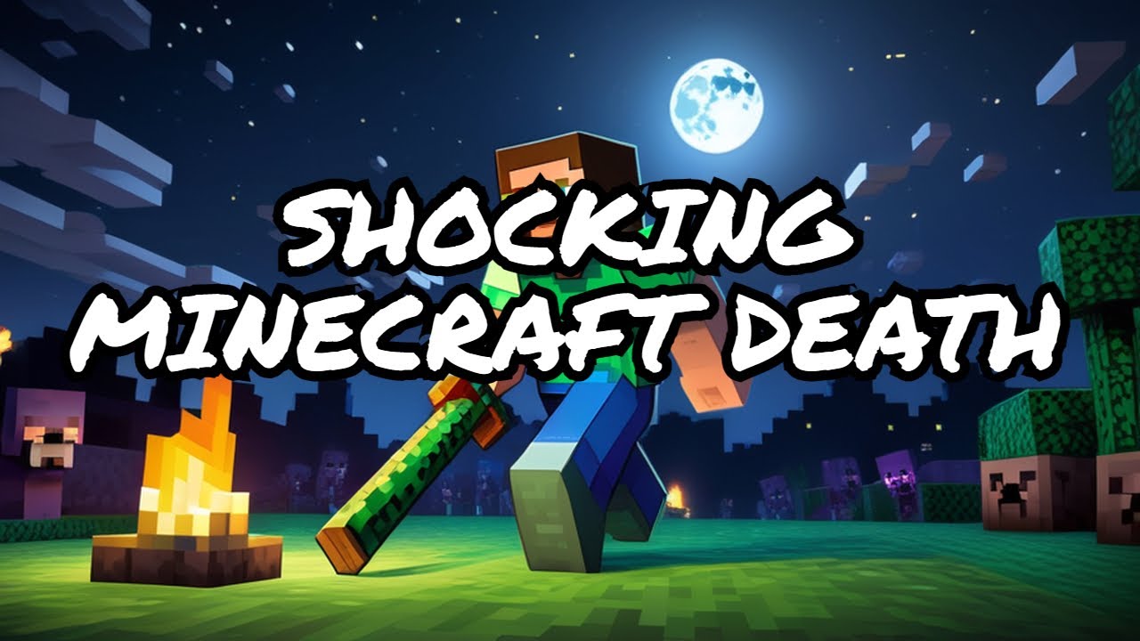 Surviving Minecraft Nightfall: Shocking Death 😢#shorts - YouTube