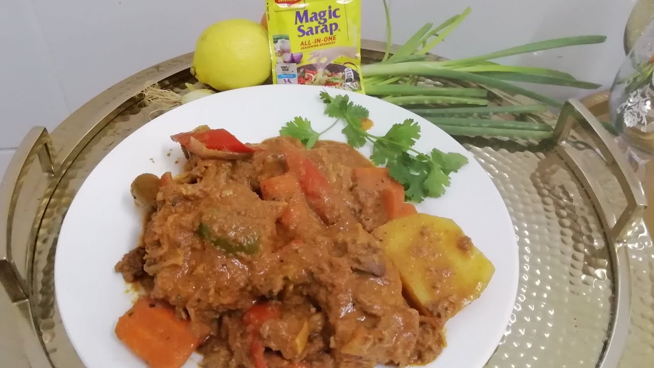 Beef Kalderita/mas pinasarap sa MAGGI MAGIC SARAP - YouTube