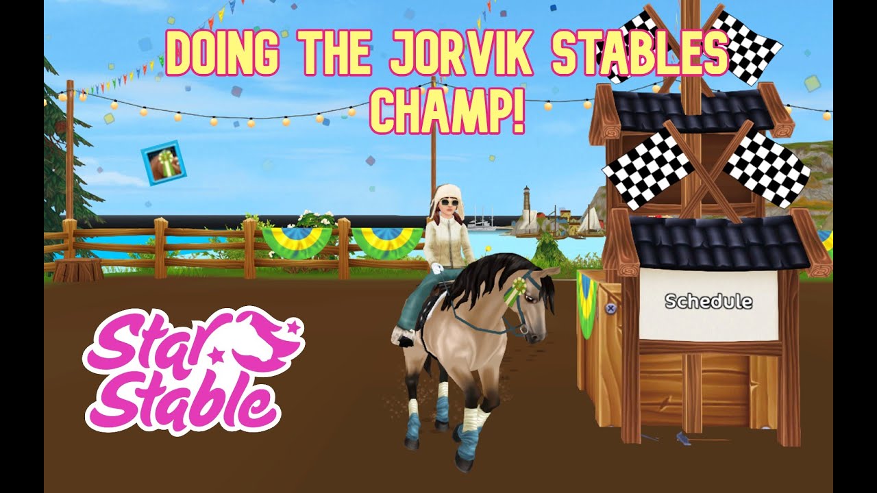 Doing The Jorvik Stables Championship! SSO - Star Stable Online 🏁🏇 ...