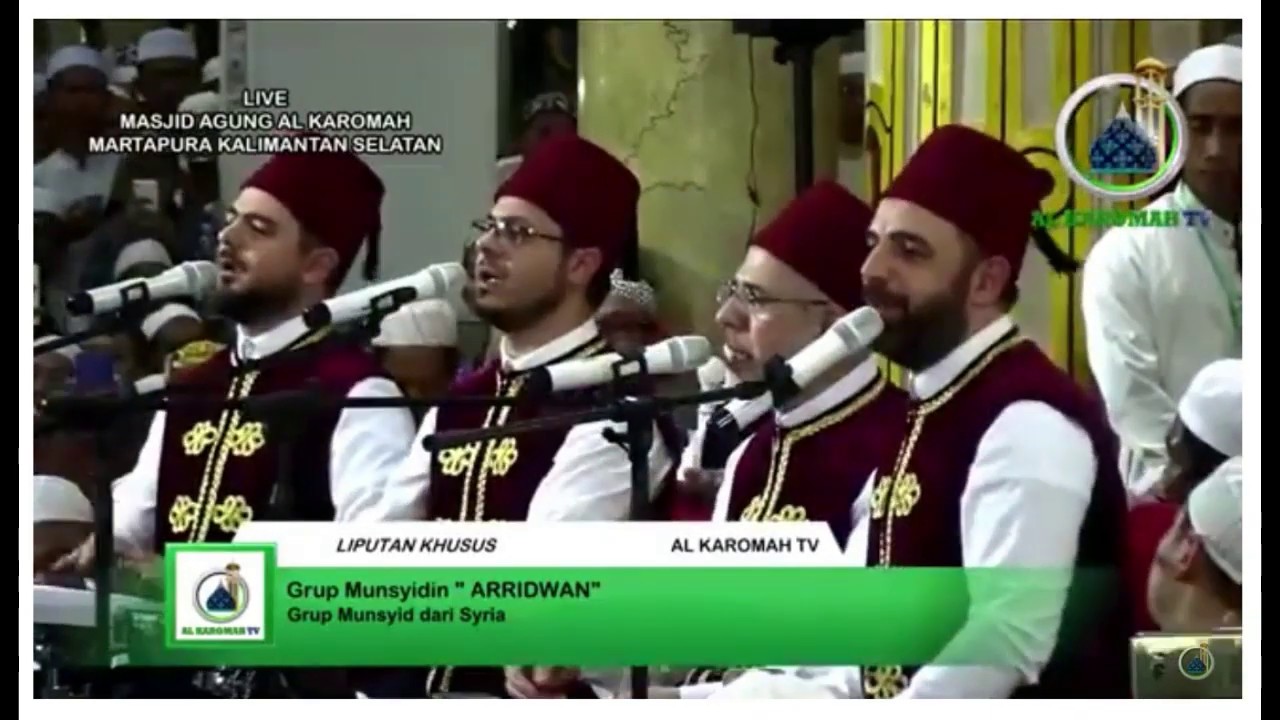 fii hawa - munsyidin "AR-RIDWAN" - YouTube