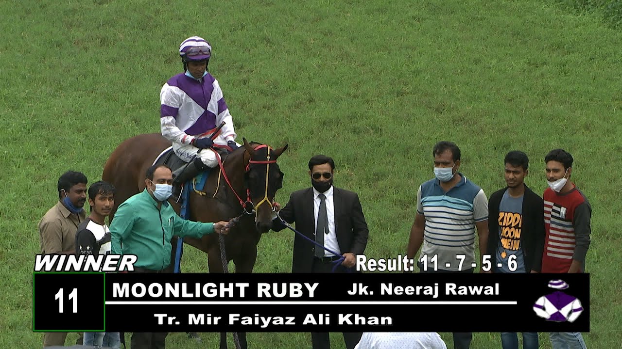 Moonlight Ruby with Neeraj Rawal up wins The Hyperion Plate 2021 - YouTube