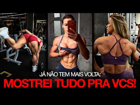MISS OLYMPIA SEM SEGREDOS: Vlog + Treino de Costas, Glúteo e Posterior *tenho novidades*